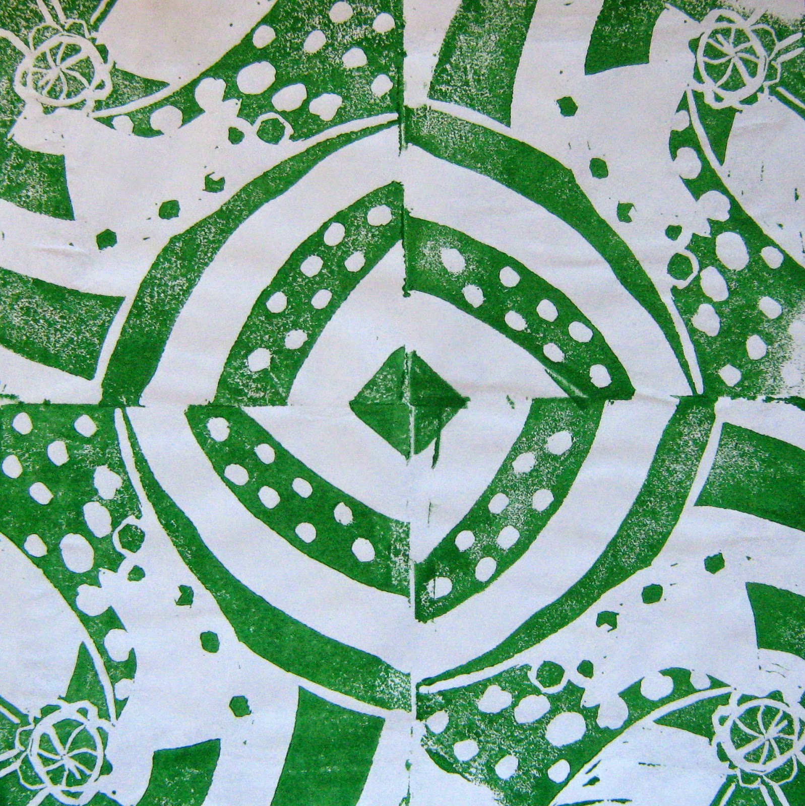 Art in the Middle...school: Radial Printmaking