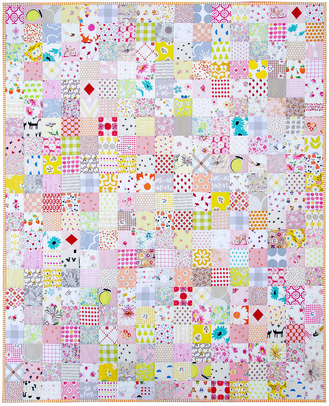 For the Love of Patchwork II - A Finished Quilt | Red Pepper Quilts ...