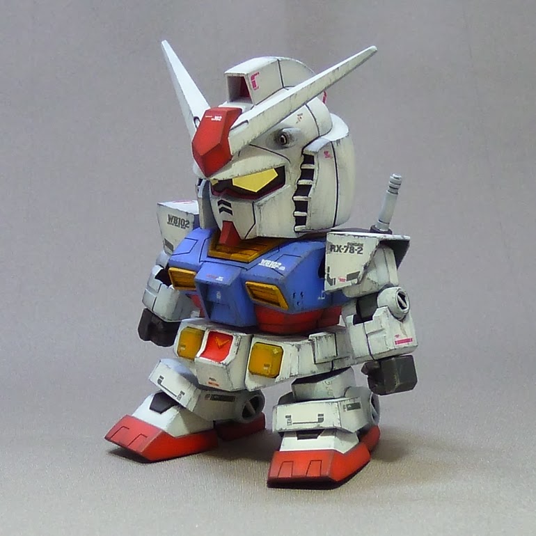 SD RX-78-2 Gundam - Painted Build