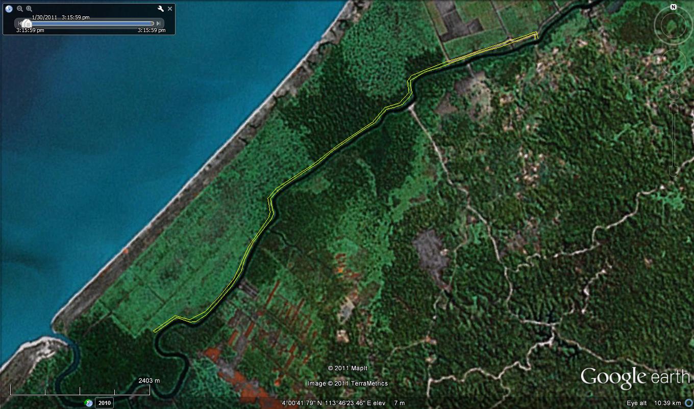 N Abghani: Sibuti Wildlife Sanctuary by bike