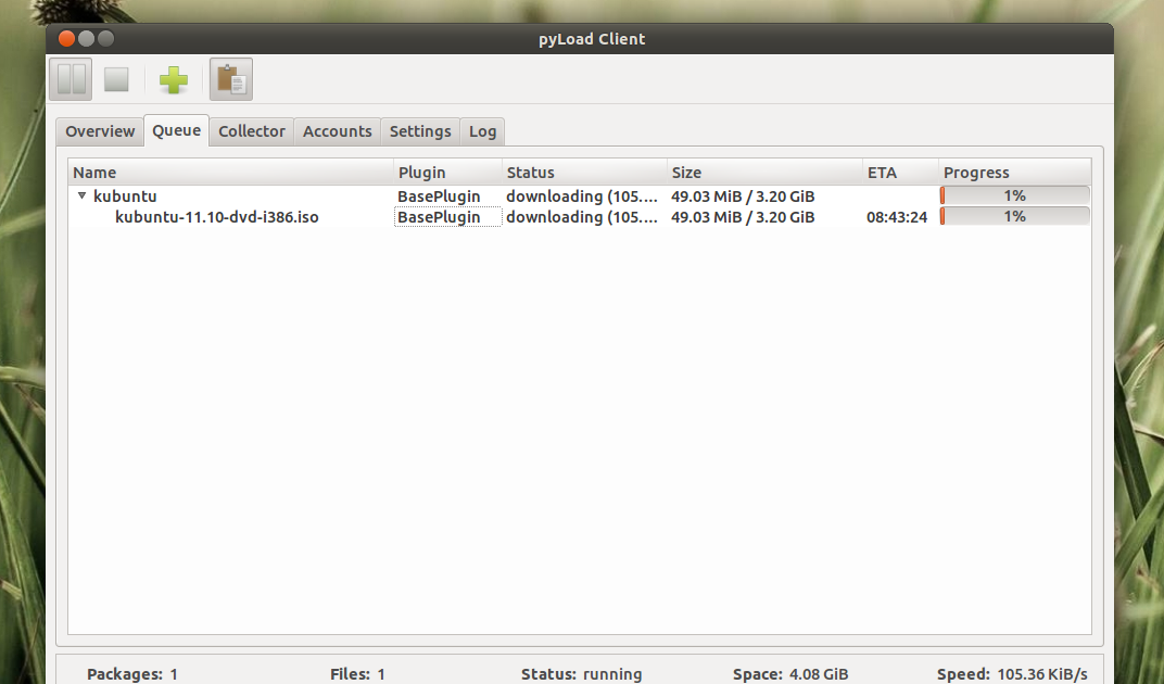 pyLoad: Lightweight Download Manager For One-Click Hosters ~ Web Upd8 ...
