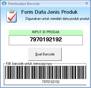 Ilmu MUFA: Cara Membuat Barcode Reader Tanpa Fonts VB 6.0 || Belajar ...