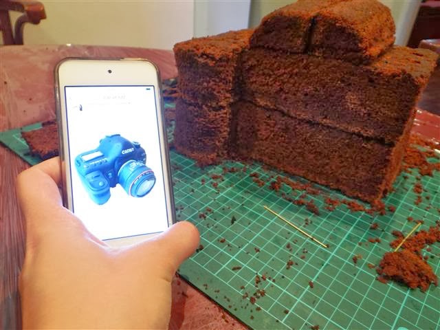 spoonfuls of goodness: Canon 5D Mark II Camera Cake