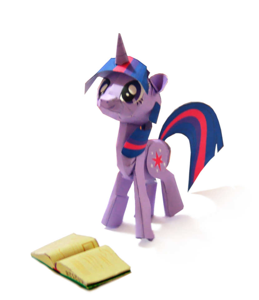 Equestria Daily - MLP Stuff!: Papercraft Twilight Sparkle