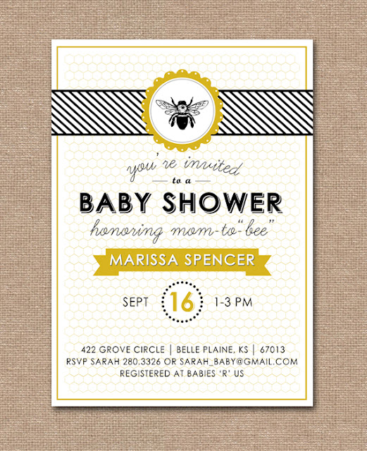 Kimberly J. Design: *NEW* Mom-to-BEE Baby Shower Kit