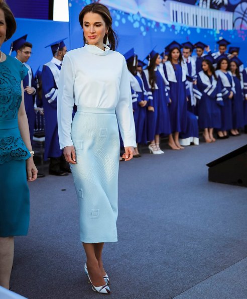 Queen Rania Attends The IAA 2017 Graduation Ceremony