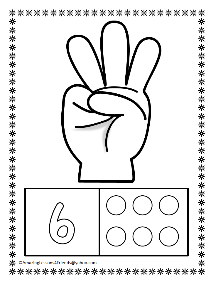 Amanda Duda, Pedagogia e Libras: Number Sign Language Coloring Sheets 0 ...