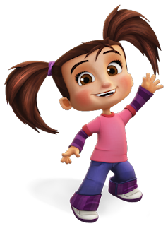 Cartoon Characters: Kate and Mim Mim