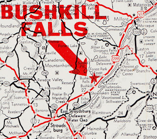 Papergreat: Bushkill Falls: "A Delightful One-Day Auto Trip"