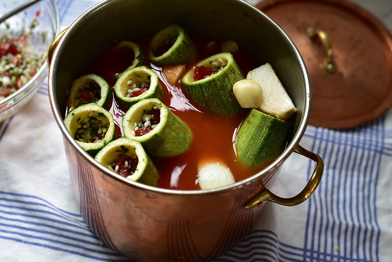 Vegetarian Stuffed Koosa Recipe | LEBANESE RECIPES