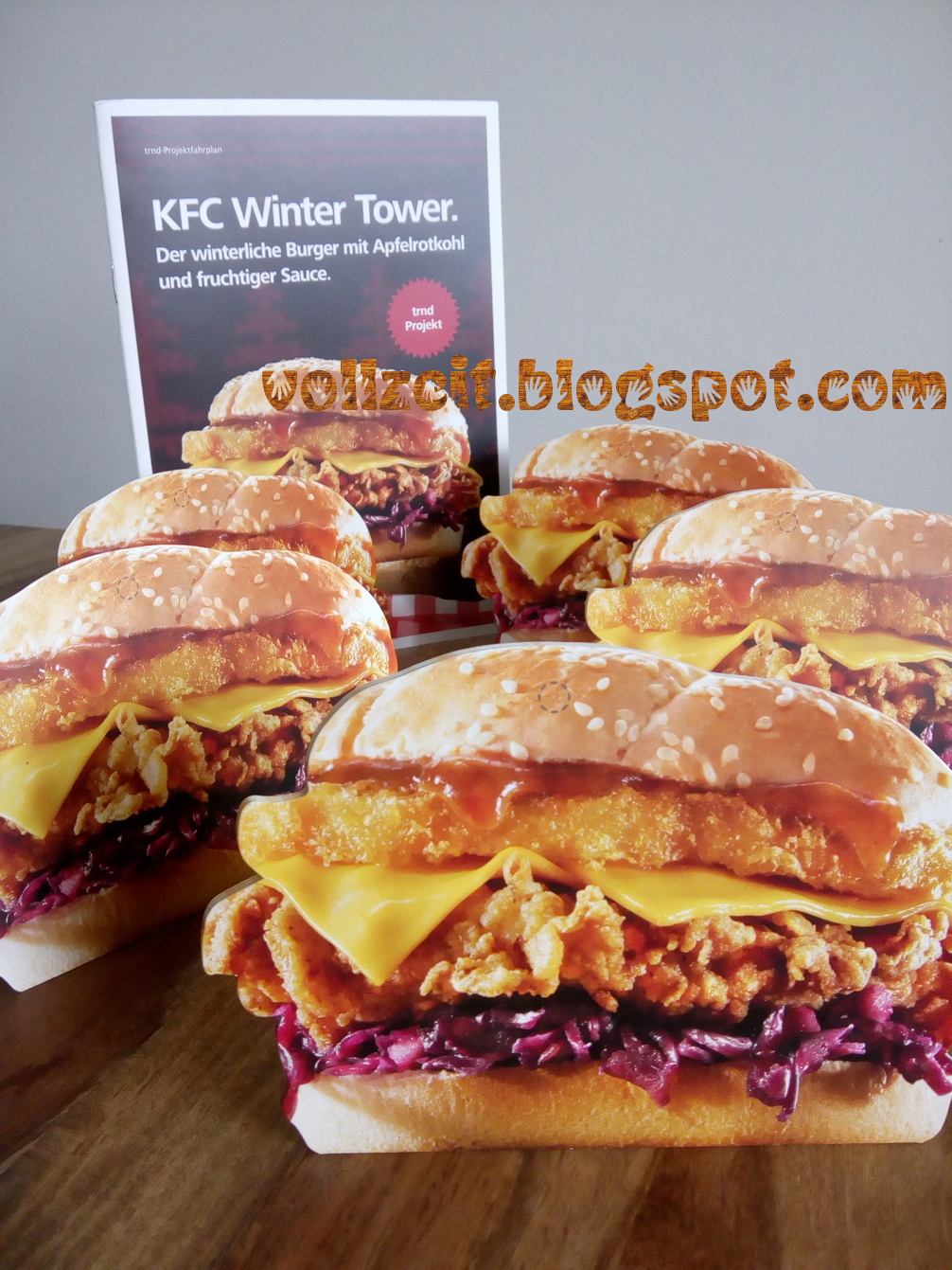Discovered. Tested. Appreciated. : KFC Winter Tower Burger im Test