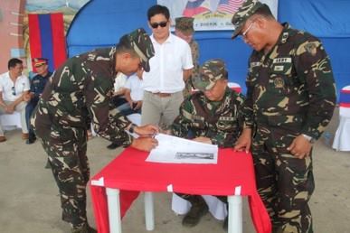 Ground Breaking Ceremony of the construction of two class room school ...