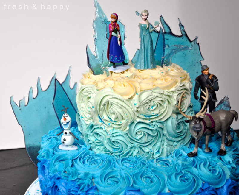 Kue Ulang Tahun Frozen : Cantiknya 22 Kue Ulang Tahun Frozen Ini Bikin ...