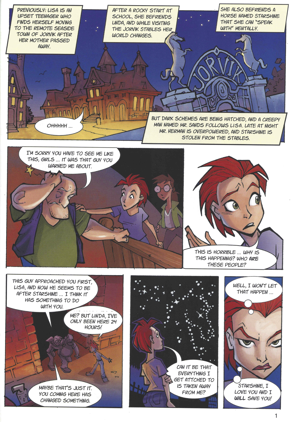 Star Stable Studies: Starshine Legacy Comics Part 2: Dark Core Rising