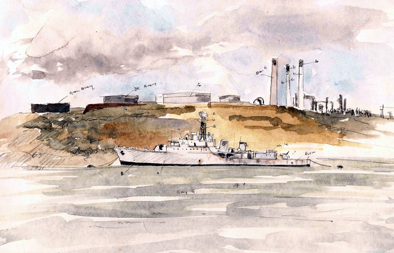 Carmarthen Artist: HMS Dark Hero