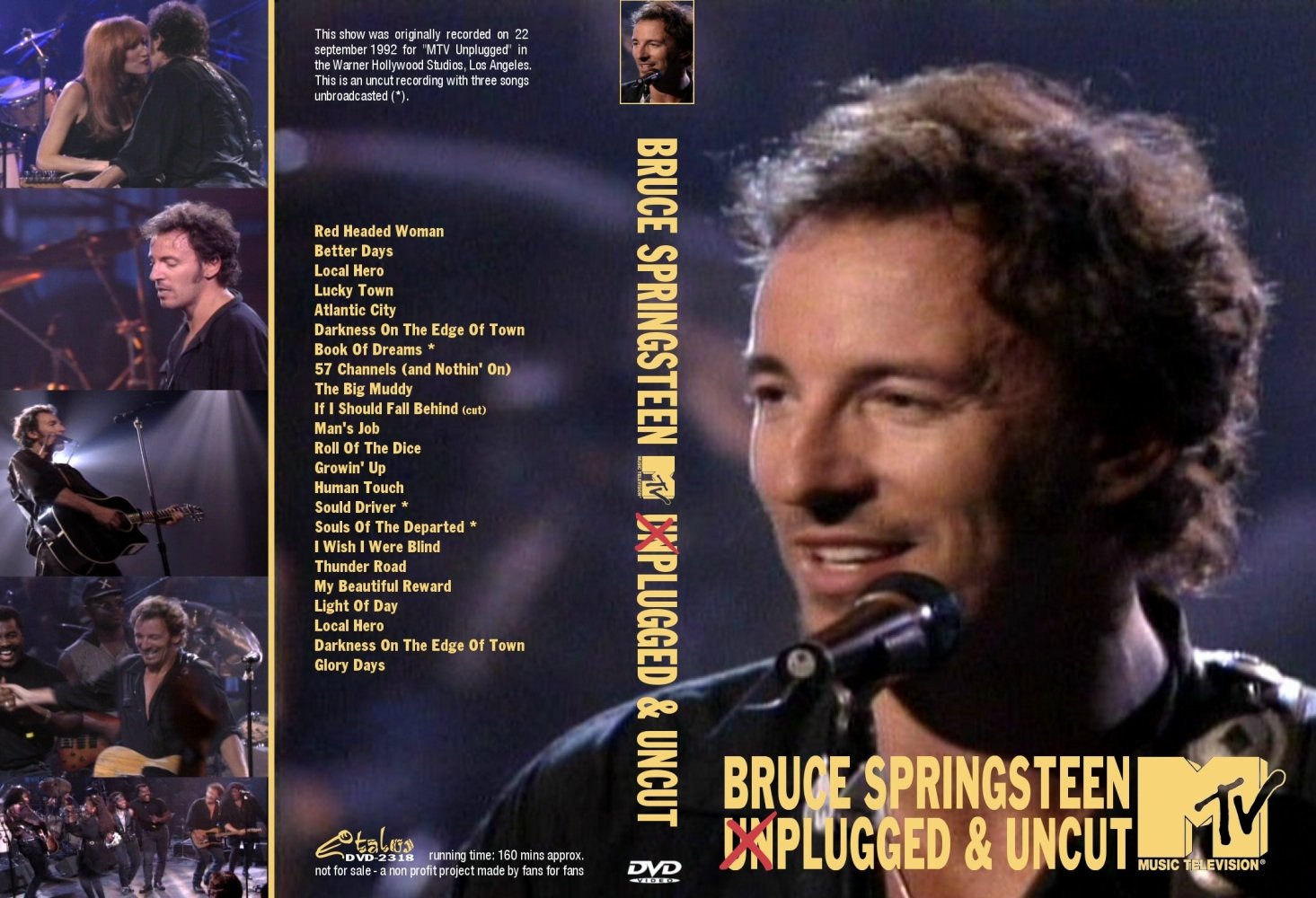 T.U.B.E.: Bruce Springsteen - 1992-09-22 - Los Angeles, CA (2xDVDfull ...