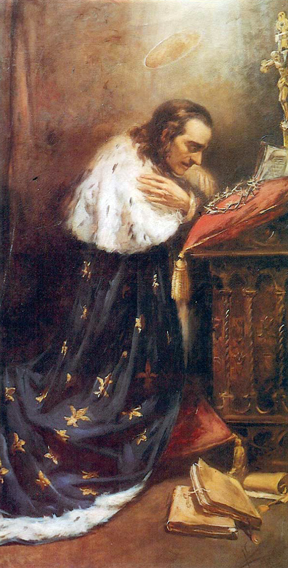 Vida de Santos y Santas: San Luis, rey de Francia. (+ 1270) — 25 de agosto.