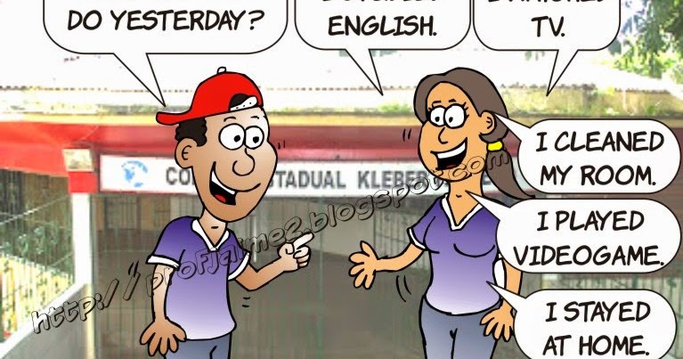 Blog do professor Jaime: Falando sobre o passado (Past Simple) em inglês.