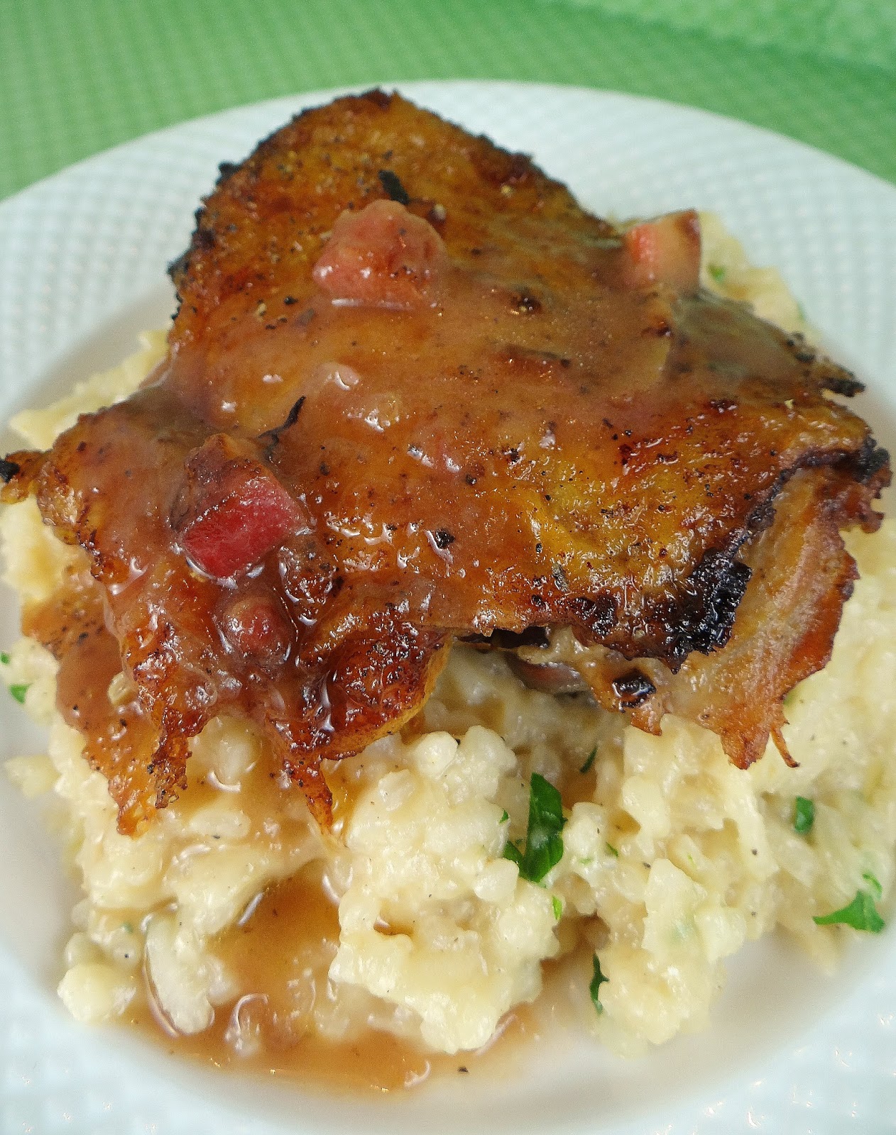 Being A Bear: Bear Essentials: Rhubarb ( + Lemon-Rhubarb Chicken )