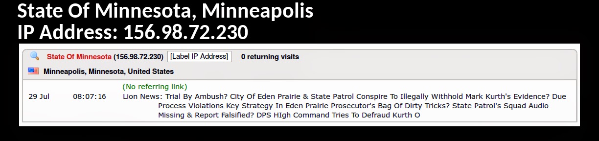 Lion News: Trial By Ambush? City Of Eden Prairie & State Patrol ...