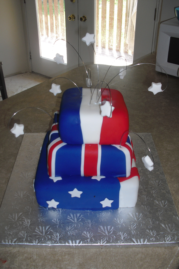 Sugar - Cookies, Cakes and More: Flag Cake