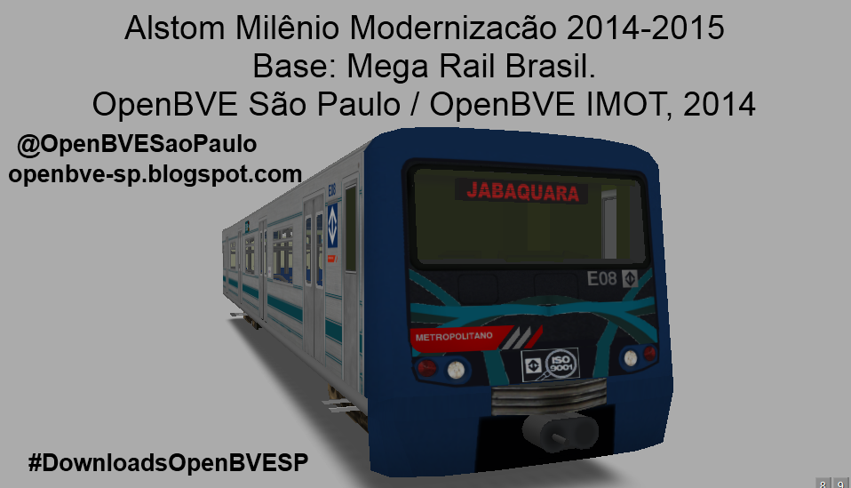 OpenBVE São Paulo: Downloads Trens