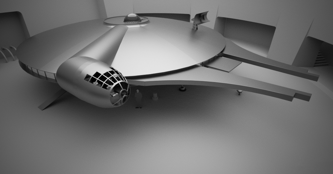 Stinson's All Things Star Wars Blog: 1950s Millennium Falcon
