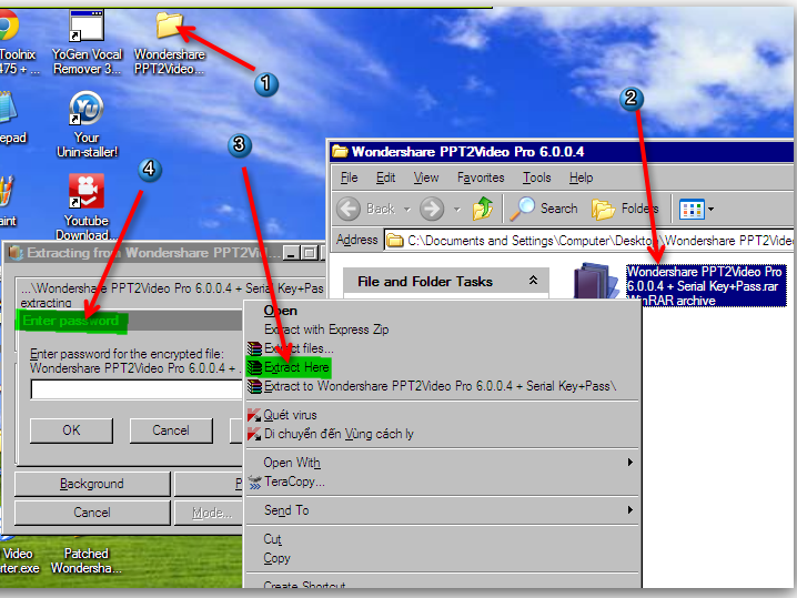 Đặt mật khẩu cho file nén trên Mediafire | minh lương và mọi người