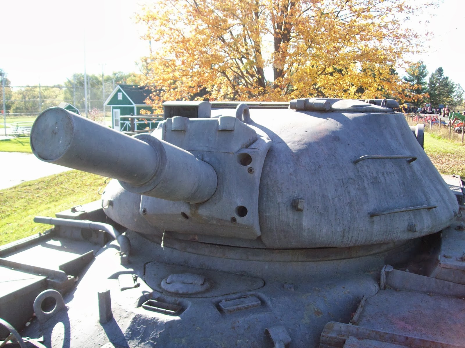 The Tank and AFV Blog: M48 Patton with T-95 turret