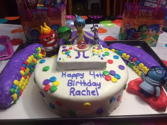 Erin's Cakes: Inside Out Birthday Cake