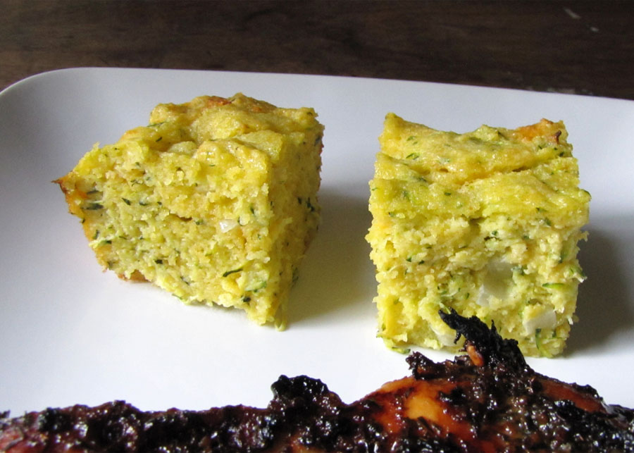 Smells Like Food in Here: Zucchini-Cornmeal Spoonbread