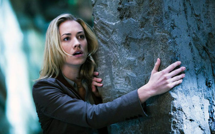 Yvonne Strahovski aparece em primeira imagem do slasher 'He’s Out There ...