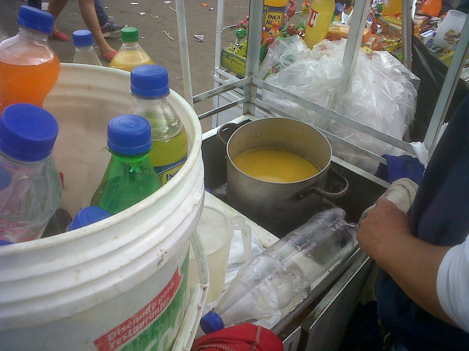 Imágenes Cajamarca: Preparación de calientito para los carnavales