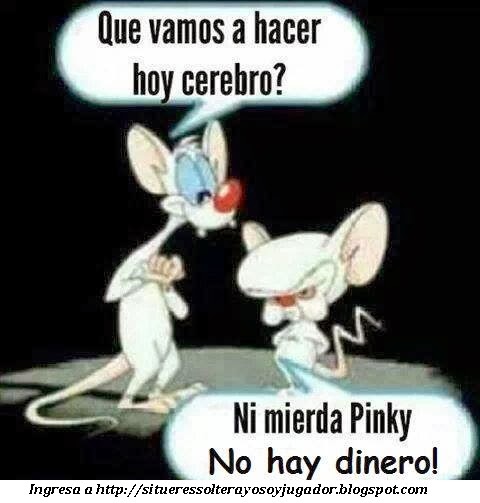 Meme de pinky y cerebro