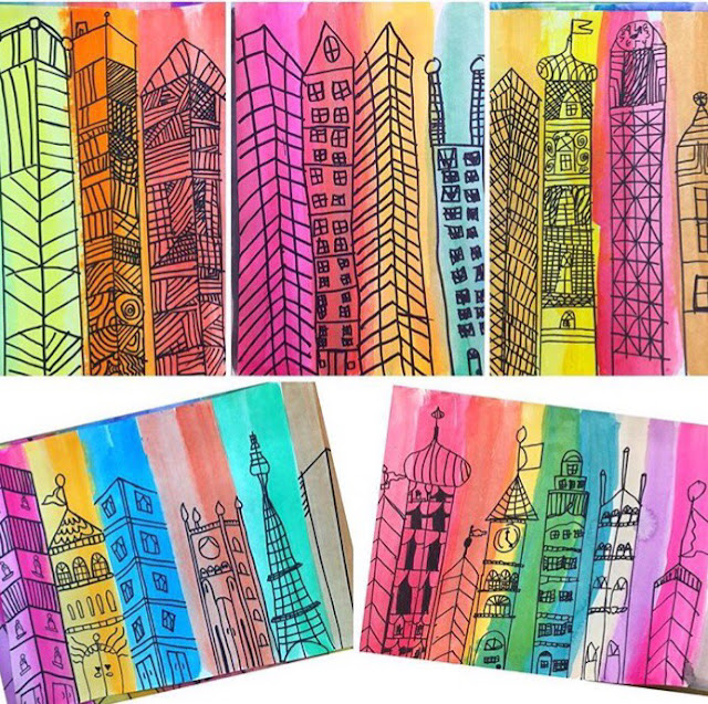 Cassie Stephens: art lesson