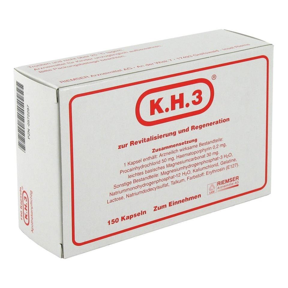 HÀNG XÁCH TAY, NHẬP KHẨU TỪ ĐỨC: THUỐC BỔ CHO NGƯỜI GIÀ K.H.3