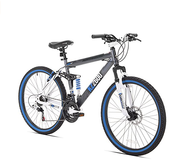 Kent Thruster KZ2600 Dual-Suspension Mountain Bike, 26-Inch