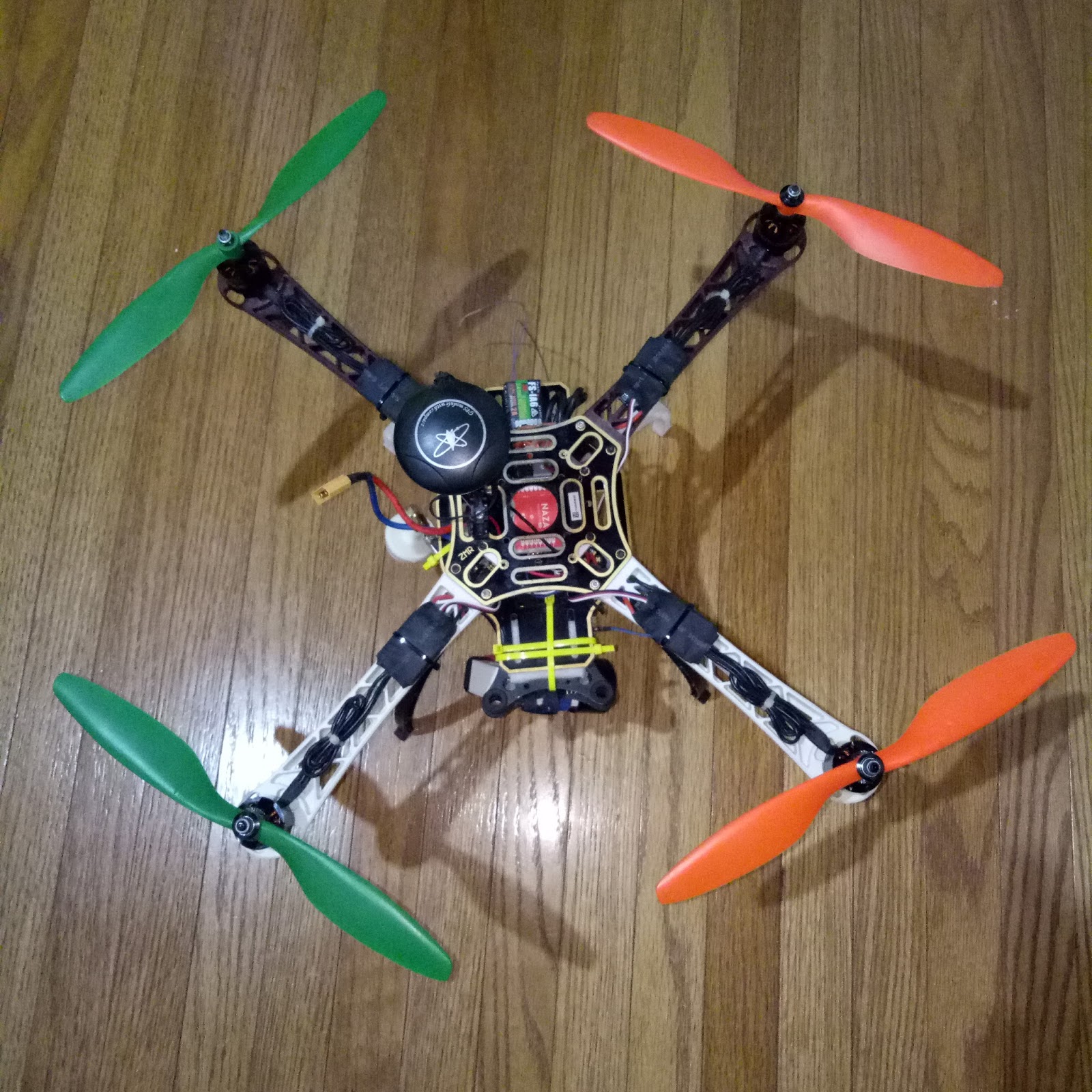 Review Drone Rakitan DJI NAZA F450: Garang Seperti Robot Terbang ...
