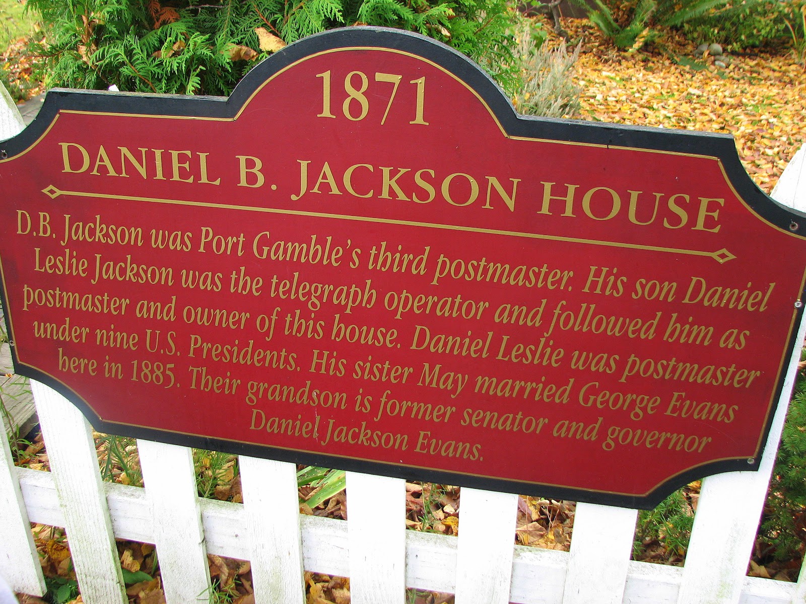 The 4 Brothers Ranch: Local Area: Historic Port Gamble