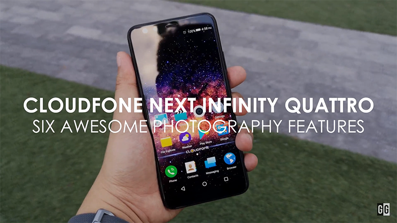 Six awesome photography features of Cloudfone Next Infinity Quattro