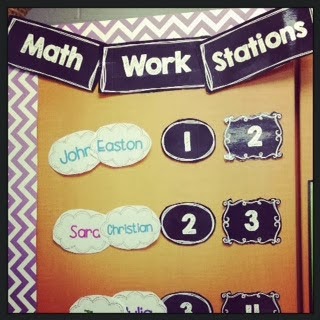 Math Work Stations Part 2: The Set-Up | Queen of the First Grade Jungle ...