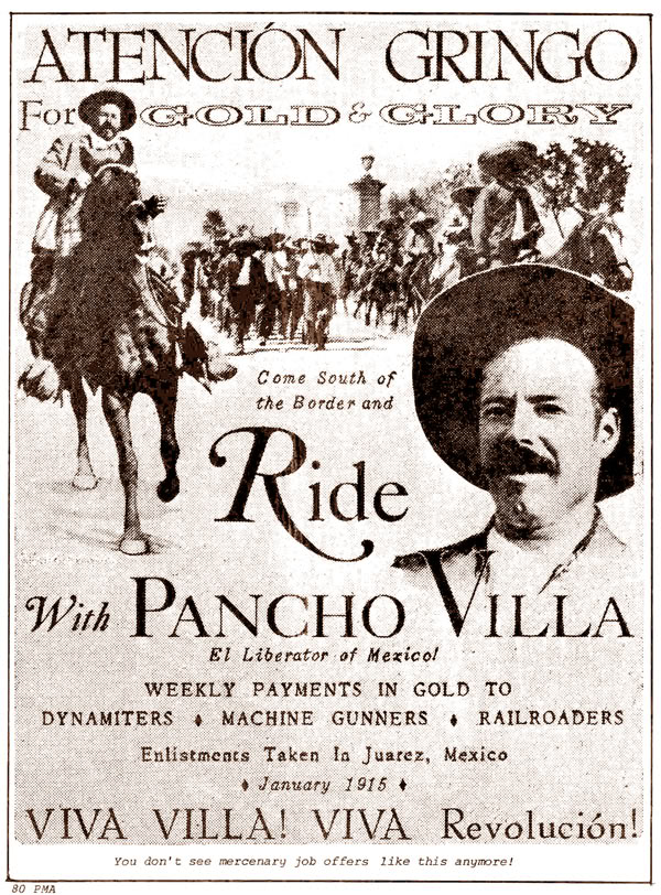 New Mexico History at Menaul School : PANCHO VILLA AND BILLY THE KID