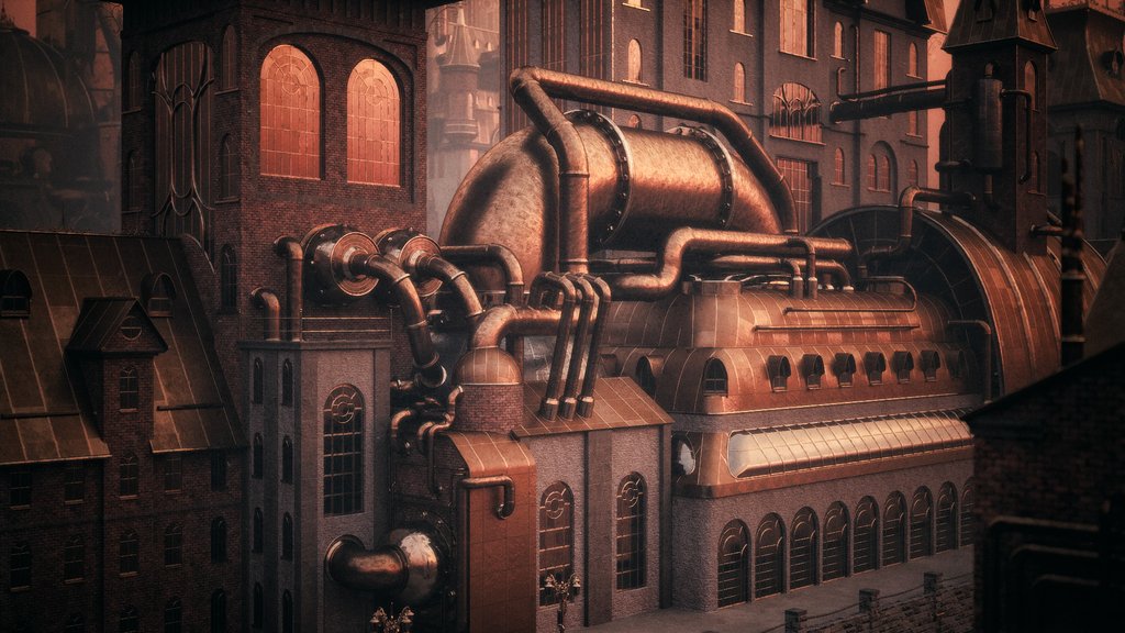 Kitbash3d_Steampunk - 3D Modle