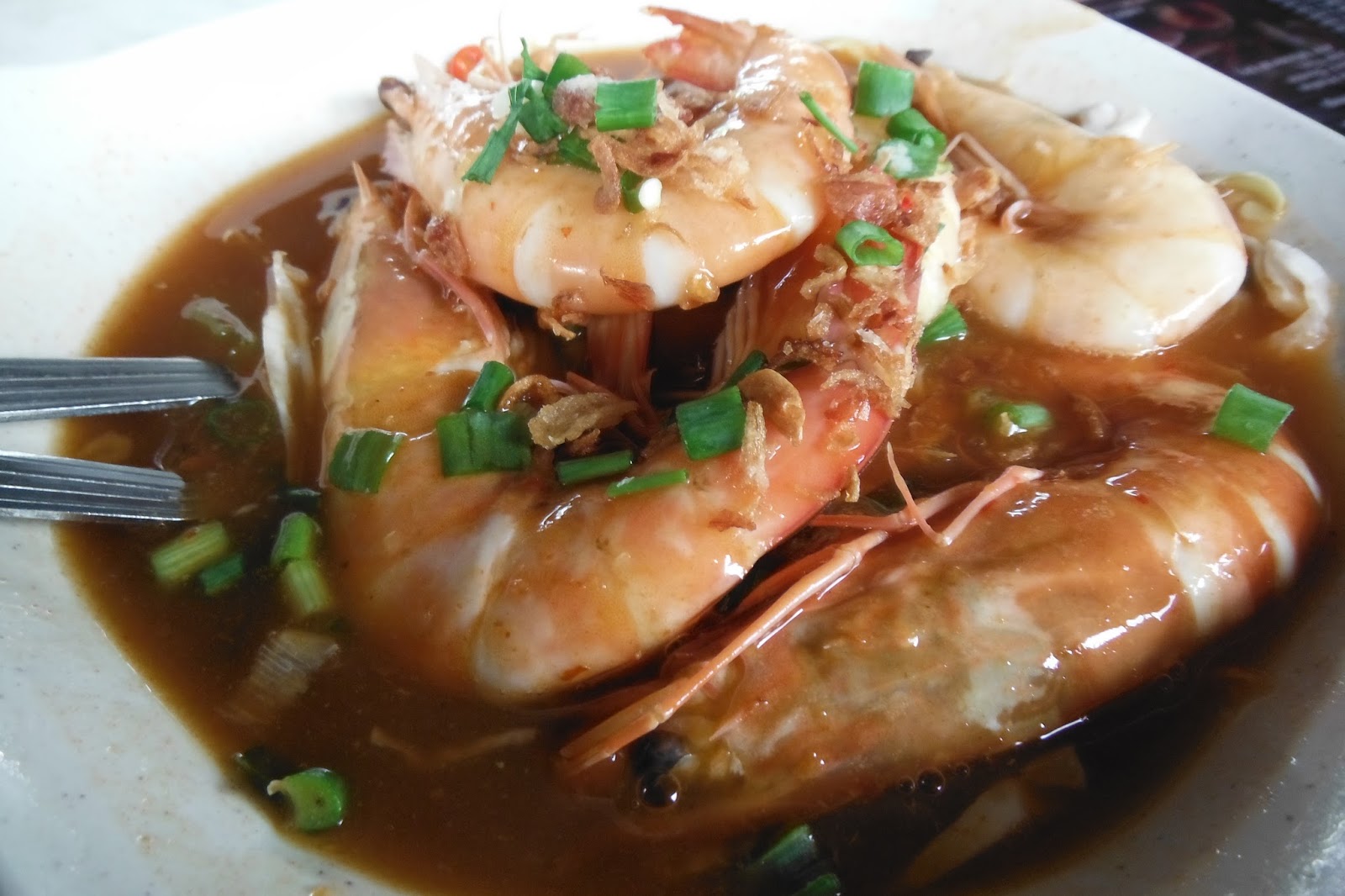 haPpY HaPpY: Mi Udang Mak Jah @ Kg. Menteri, Kuala Sepetang