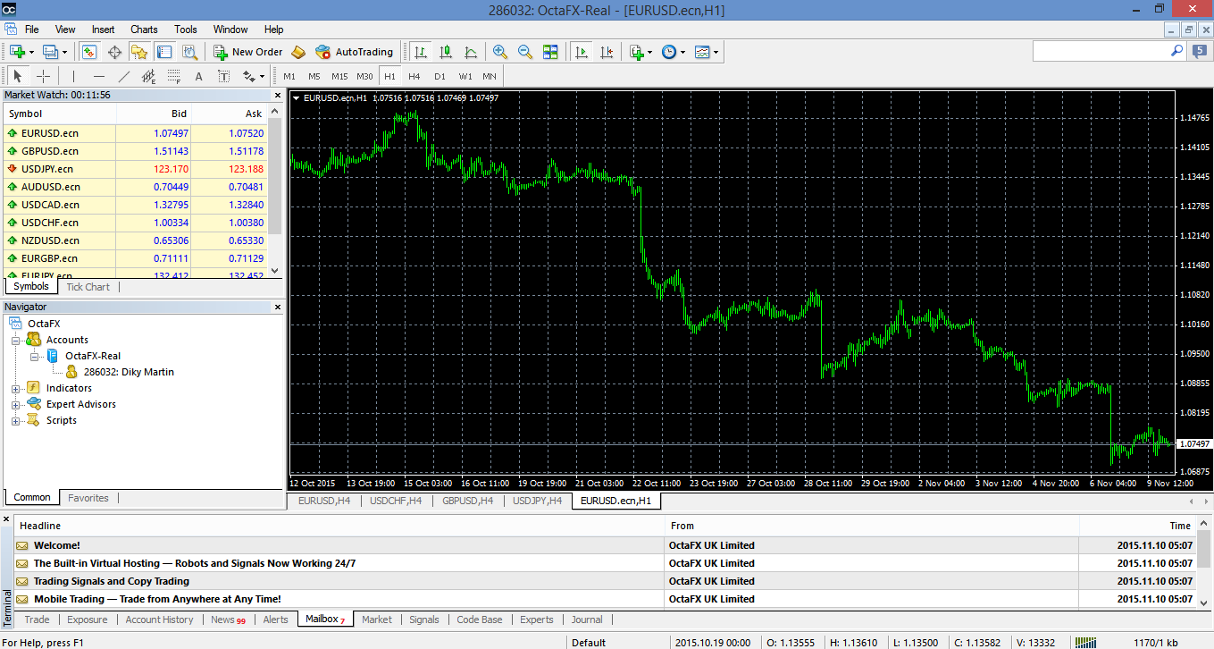 Install Metatrader Octafx - OCTAFX