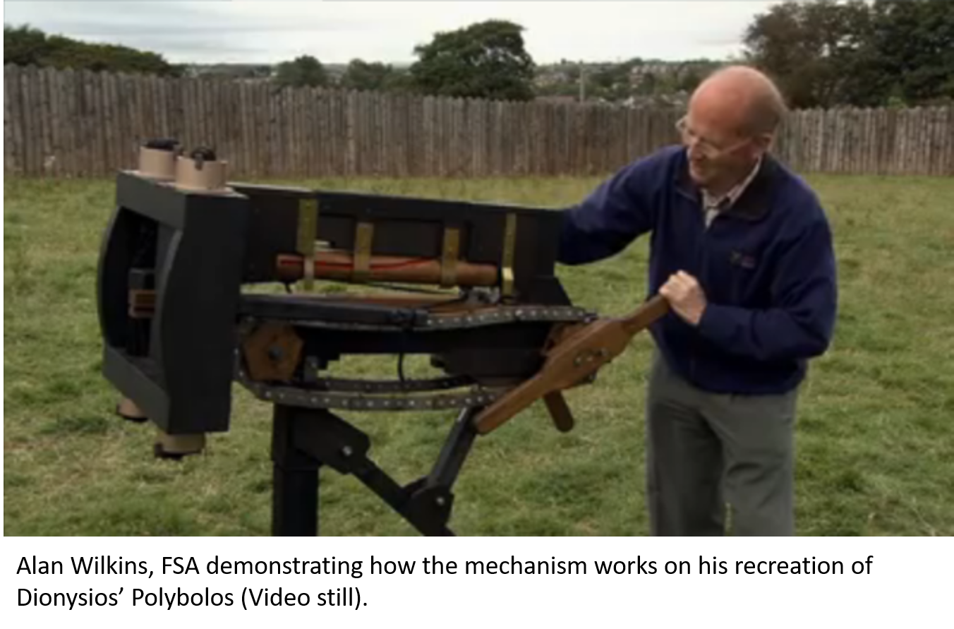 Tastes Of History: Dionysios' Polybolos