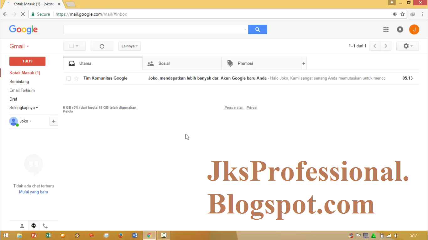 Cara Mudah Membuat Akun Gmail - JKS Professional