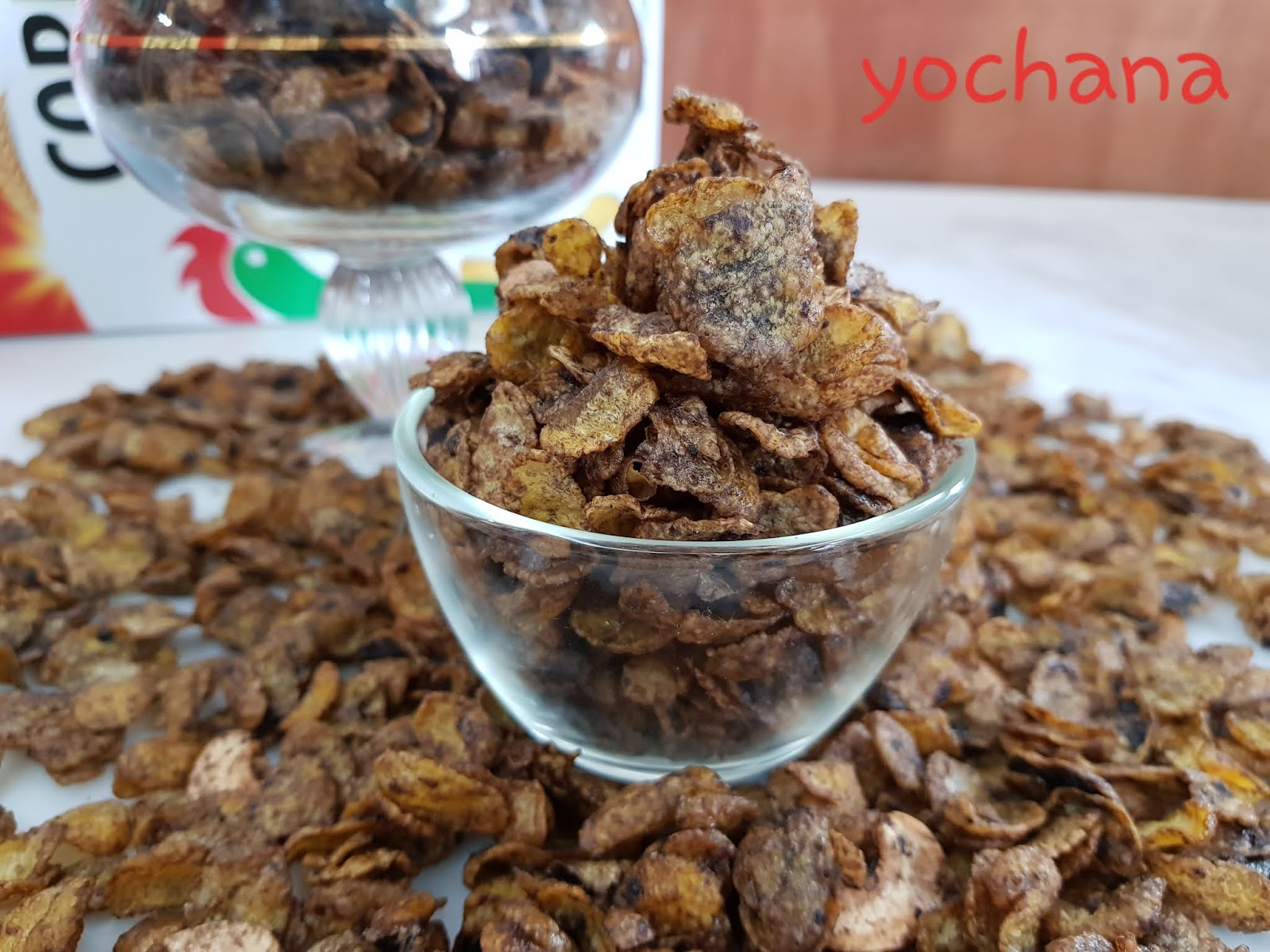 Yochana's Cake Delight! : Crunchy Oreo Cornflakes