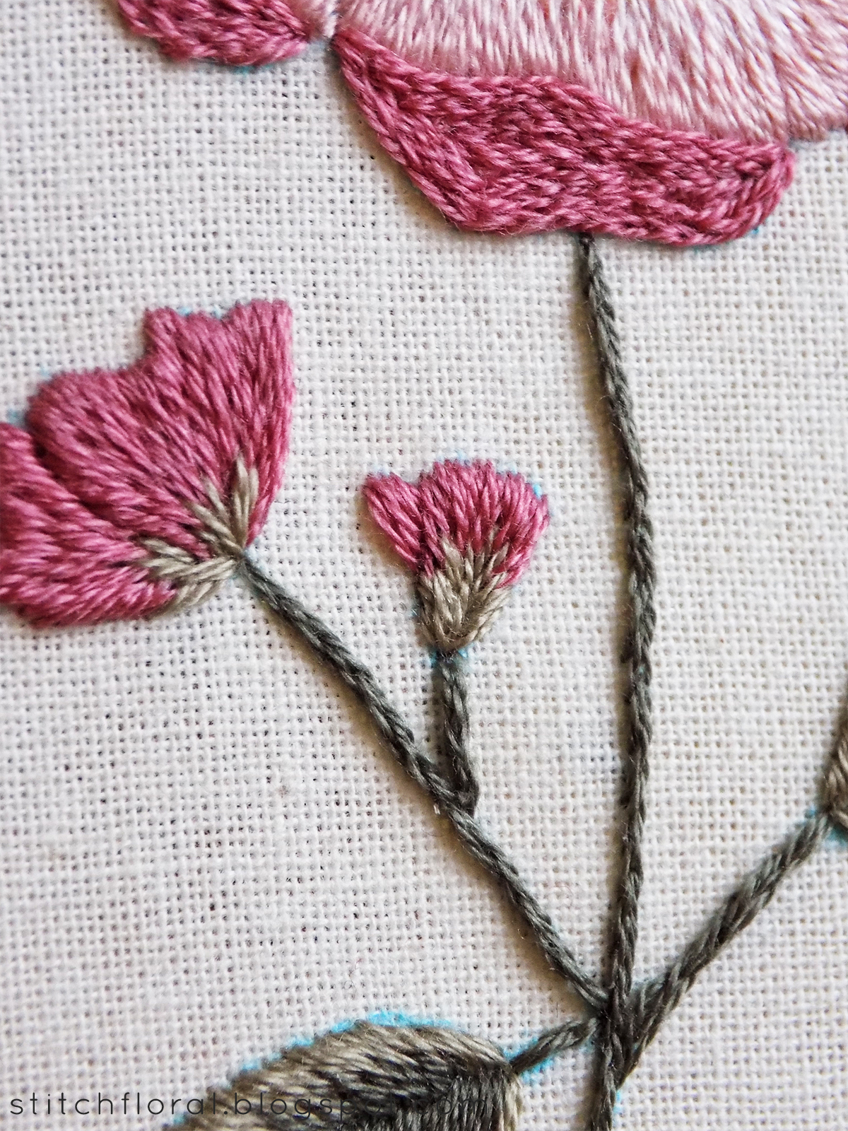 Cecelia Rose Stitch Along: Part 3, Final - Stitch Floral