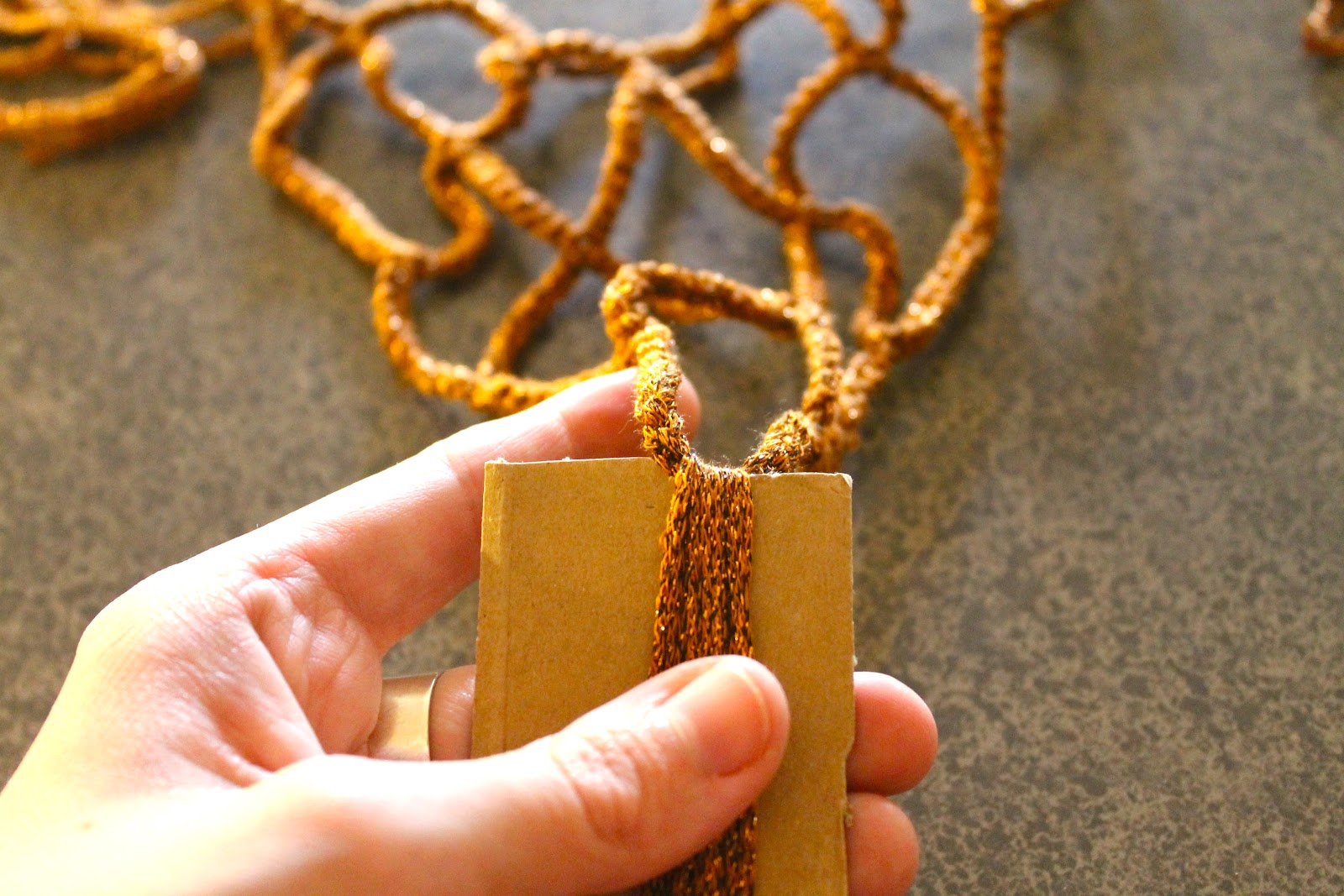 Sans Limites Crochet: The Net Necklace DIY